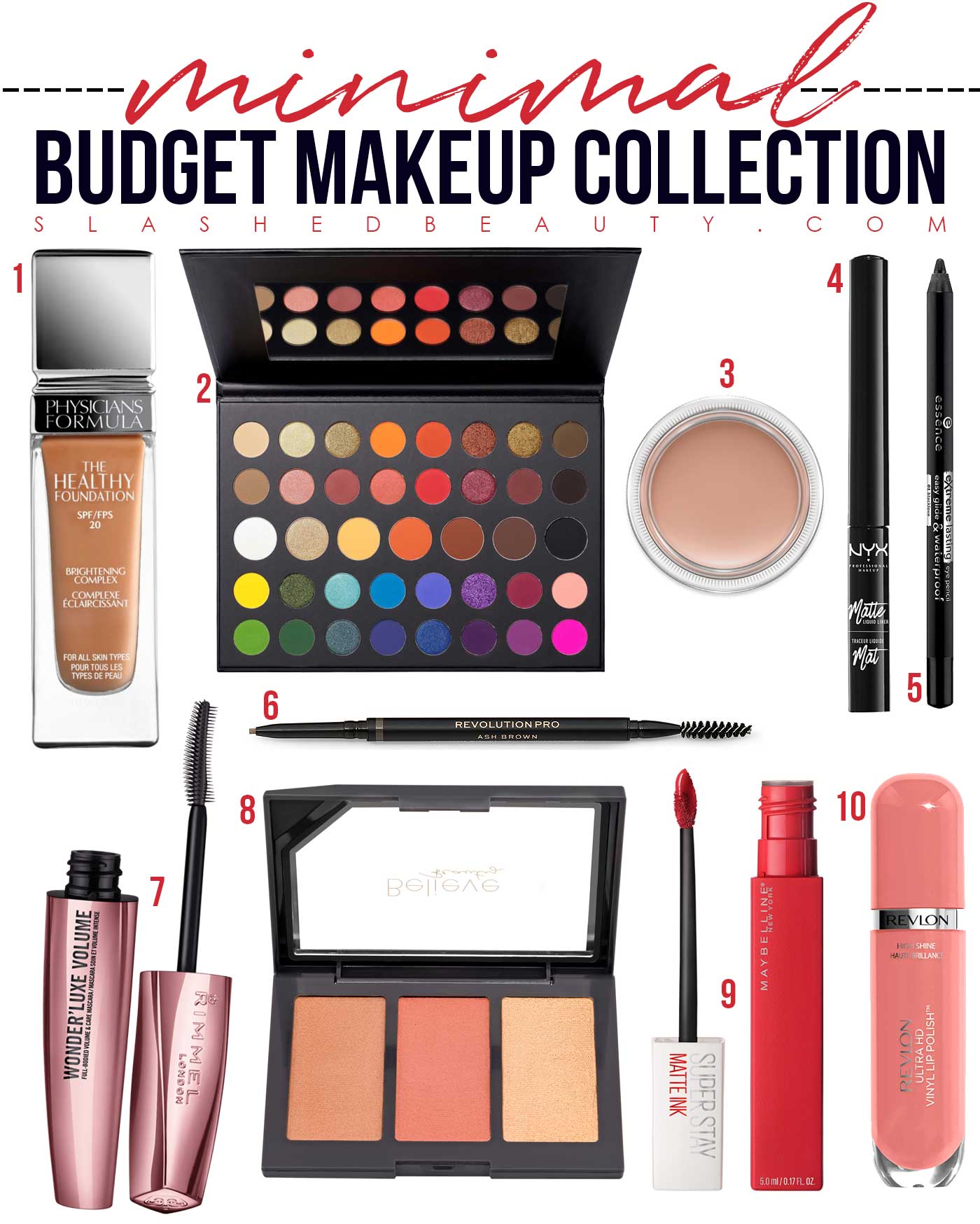 10 Must-Have Products for a Perfect Minimal Makeup Collection | Slashed ...